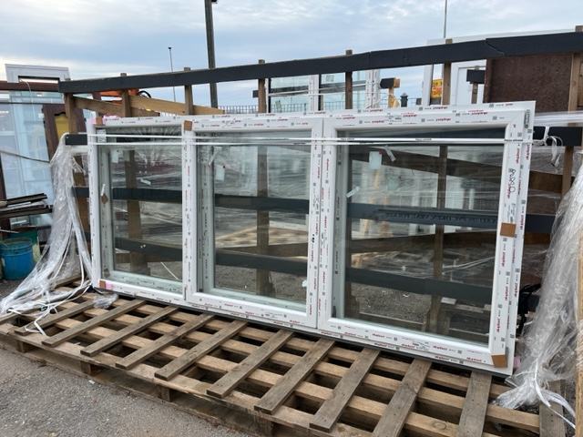 PVC stena (3-delno okno)