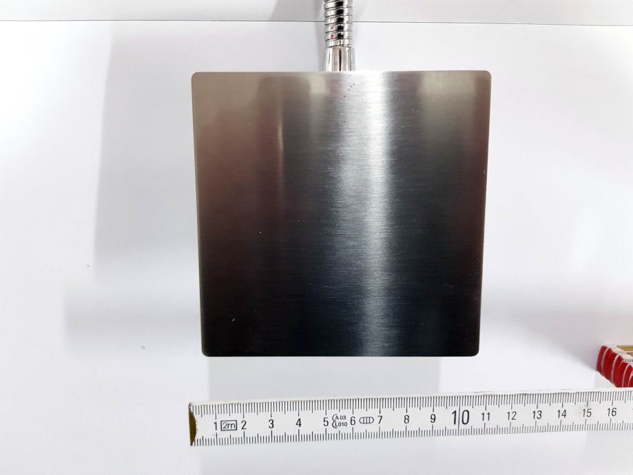 Fleksibilna stenska svetilka Esto z stikalom grlo GU10 Inox LED