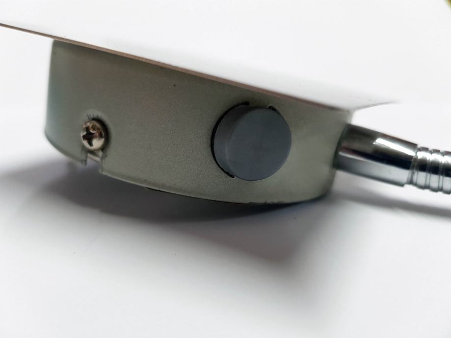 Fleksibilna stenska svetilka Esto z stikalom grlo GU10 Inox LED