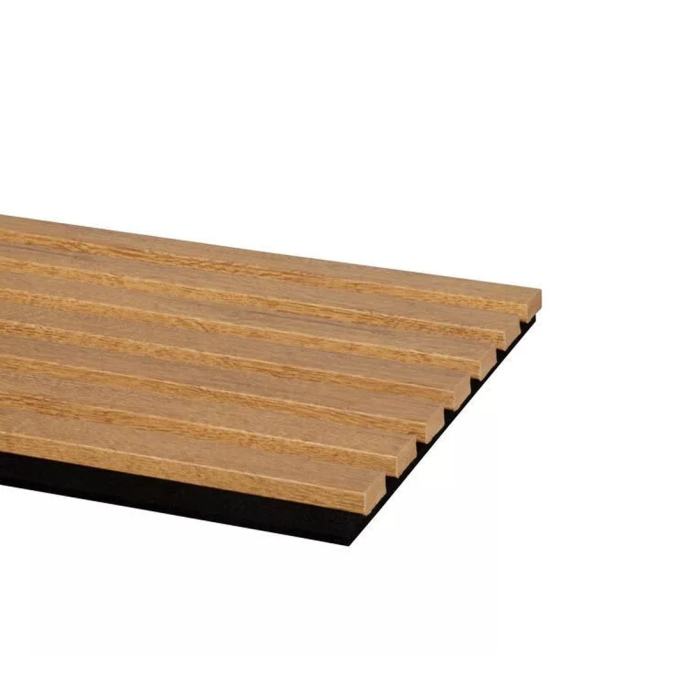 AKUSTIČNI DEKORATIVNI STENSKI PANEL HRAST BRONZ 260x30x1,7CM
