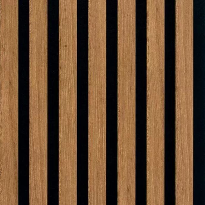AKUSTIČNI DEKORATIVNI STENSKI PANEL HRAST BRONZ 260x30x1,7CM
