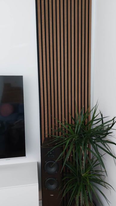 LESENI PANELI UGODNO, stena, akustični panel, stenske letve letvice