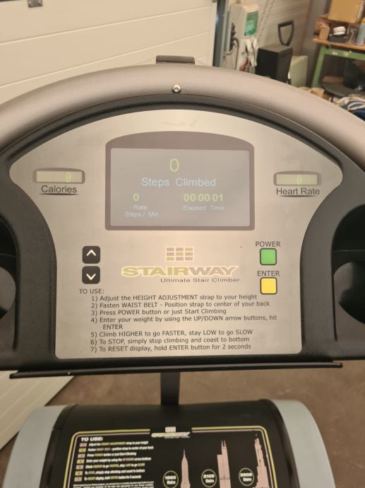 TEKOČE STOPNICE JACOBS LADDER STAIRWAY