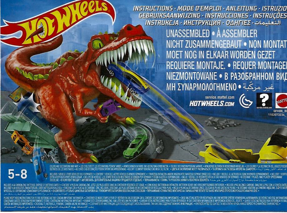 Hotwheels steza T-rex