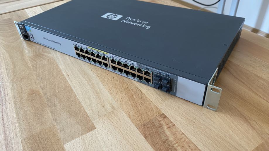 HP Procurve 2520-24G-PoE (J9299A) switch, mrežno stikalo
