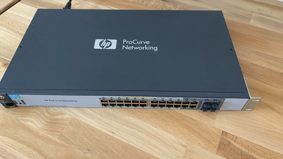 HP Procurve 2520-24G-PoE (J9299A) switch, mrežno stikalo