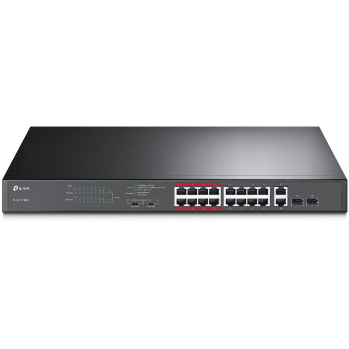 TP-Link stikalo 16x GE TL-SL1218MP