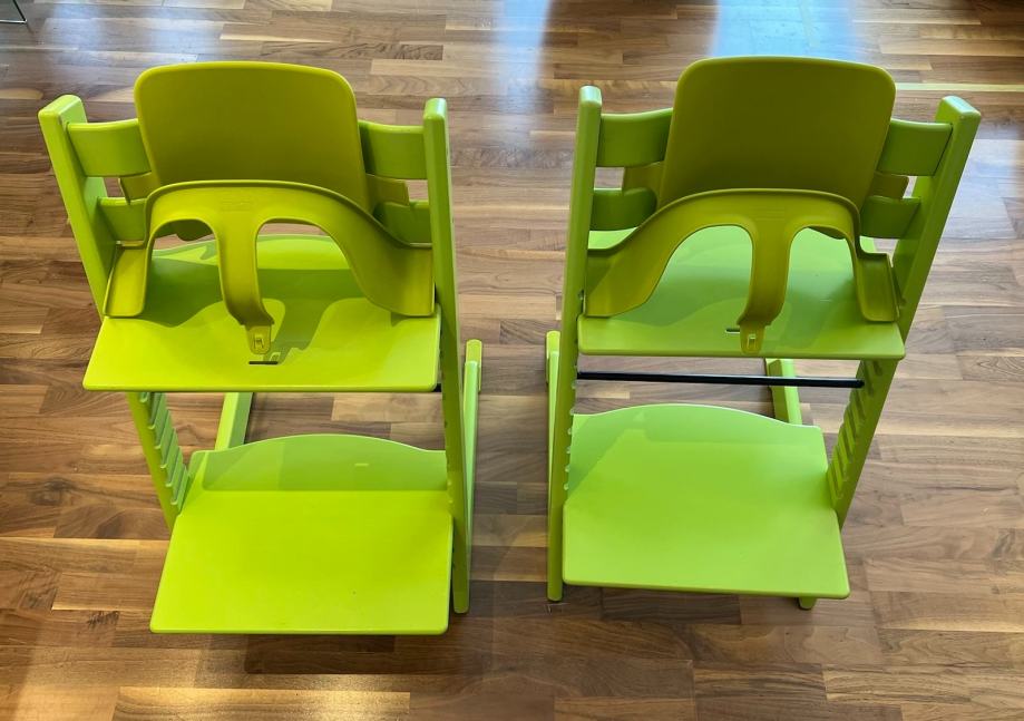 Stokke Tripp Trapp stol z dodatnim Baby Set-om (2x)