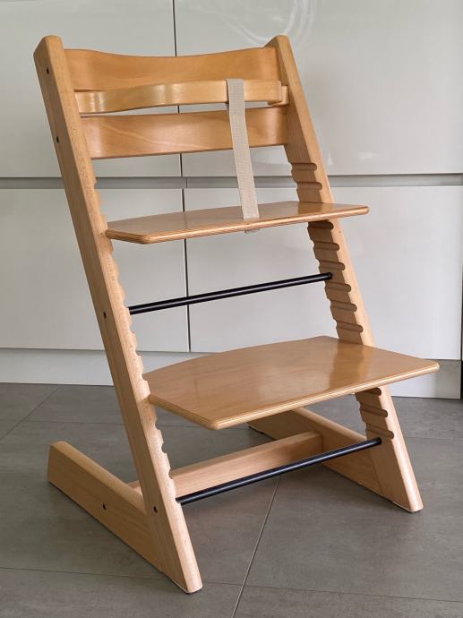 Stol Trip Trap Stokke v naravni barvi