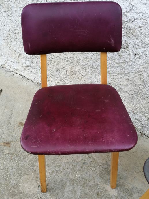 Retro vintage star stol