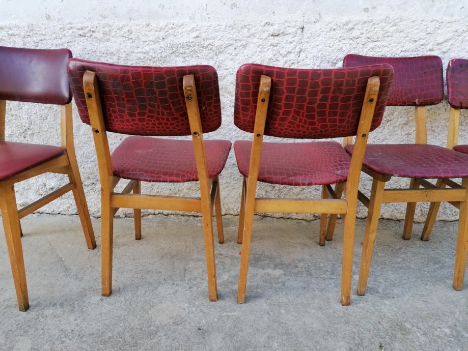 Retro vintage stari stoli stol