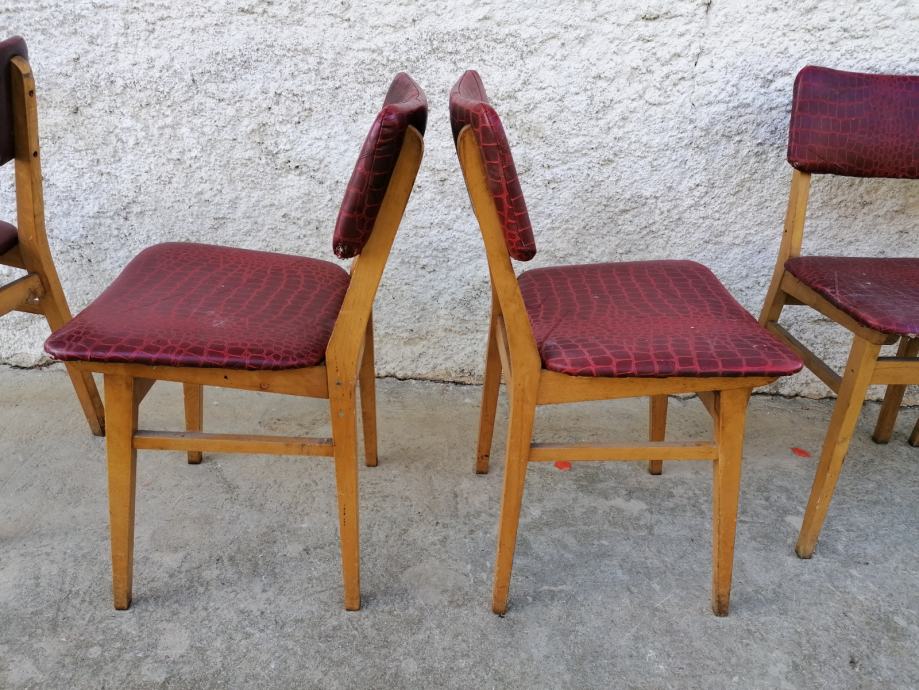 Retro vintage stari stoli stol