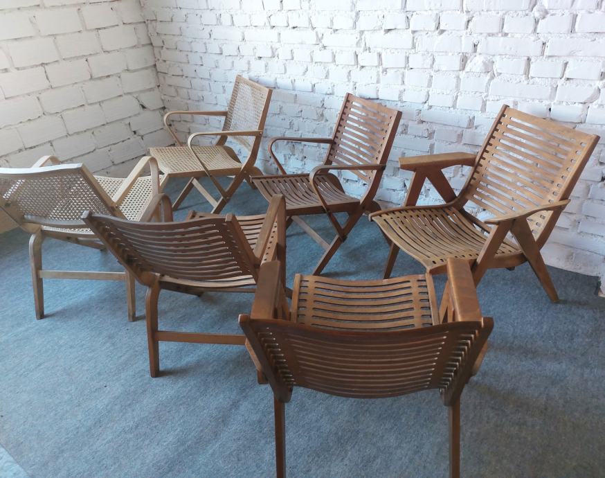 Stol Rex, Rex 100, Rex 120, Niko Kralj, Stol Kamnik, vintage stol, 50s