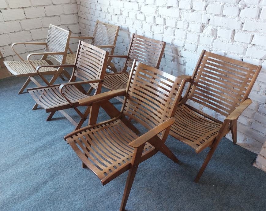 Stol Rex, Rex 100, Rex 120, Niko Kralj, Stol Kamnik, vintage stol, 50s