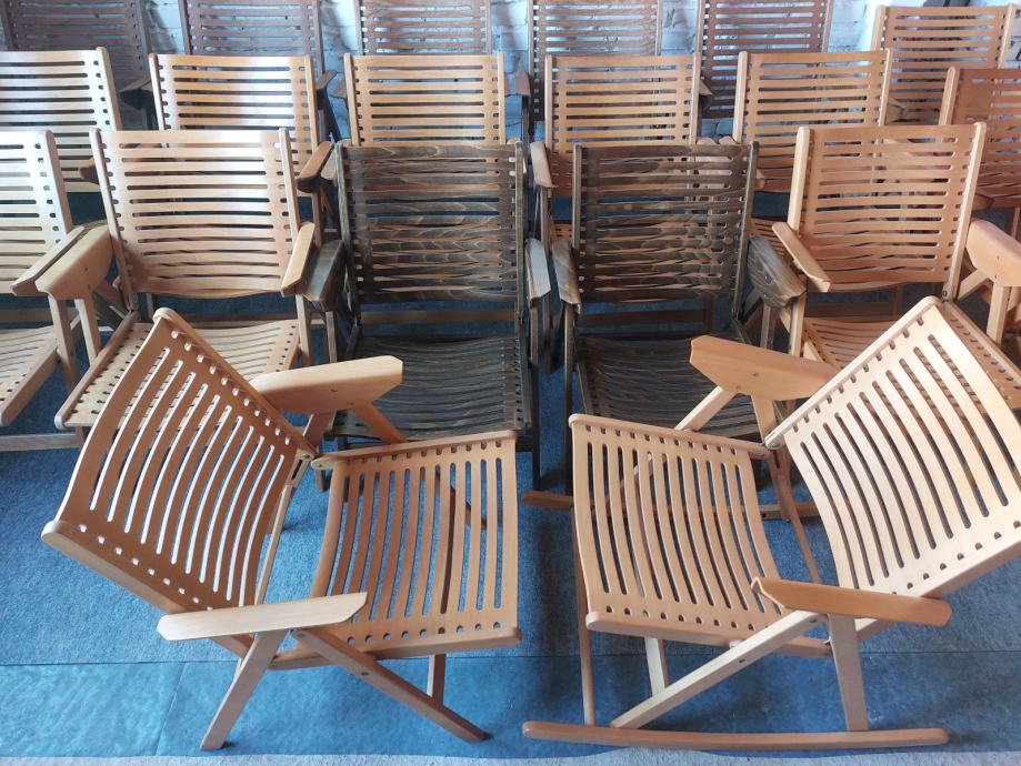 Stol Rex, Stol Kamnik, Niko Kralj, vintage stol, zložljiv stol