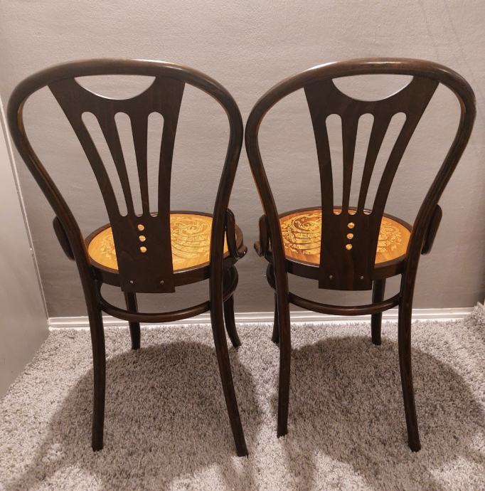 Thonet, Thonet stol, par Thonet stolov, stol