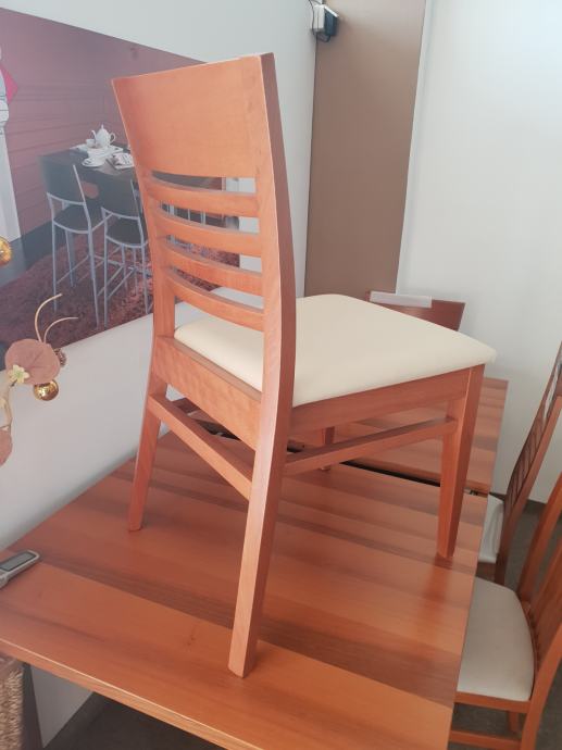 STOL BUKEV MASIVA BARVA BUKEV,HRAST NATUR,ČEŠNJA,JELŠA,WENGE