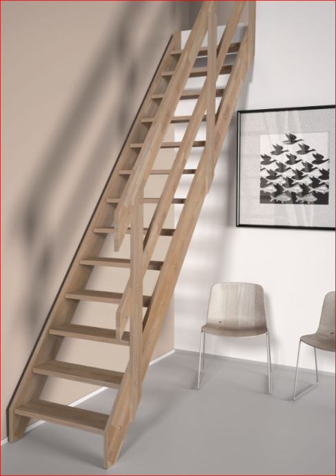 NOTRANJE LESENE STOPNICE - ARDENI - 220