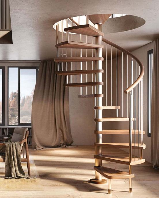 Notranje lesene stopnice MAGNOLIA