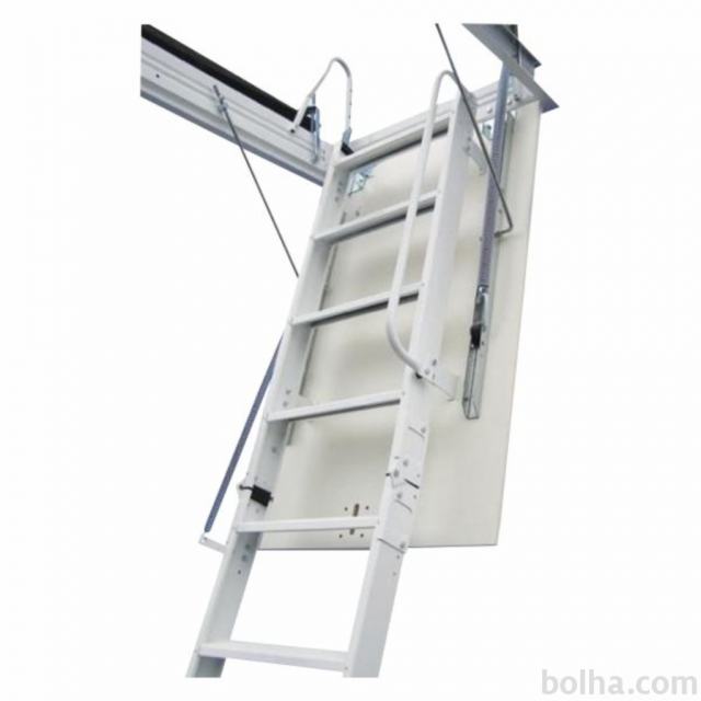 Podstrešne stopnice Lož metalpres elegant 130x70x270