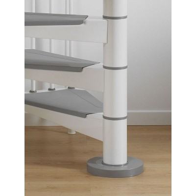 SPIRALNE - JEKLENE STOPNICE PIX-140 cm