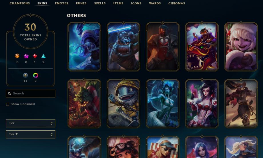 League of legends (EUNE) Račun