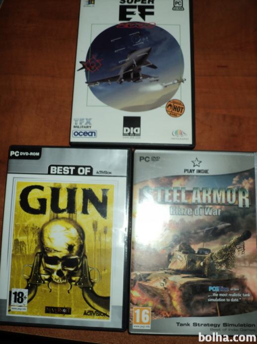 PC IGRICE- RAČUNALNIŠKE IGRE- 1x GRATIS