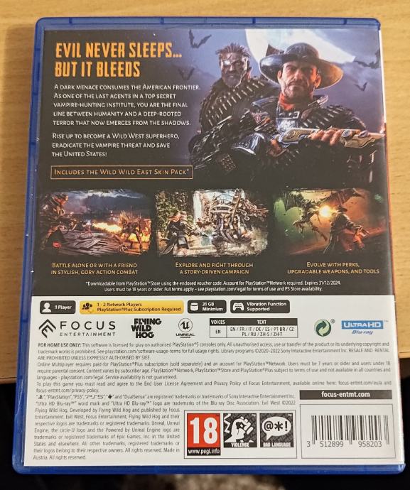 Evil West PS5 (PlayStation 5)