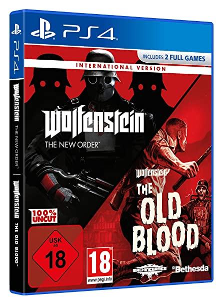 Wolfenstein New Order in The Old Blood za playstation 4 in 5 ps4 ps5
