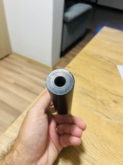 dušilec zvoka zračna puška PCP