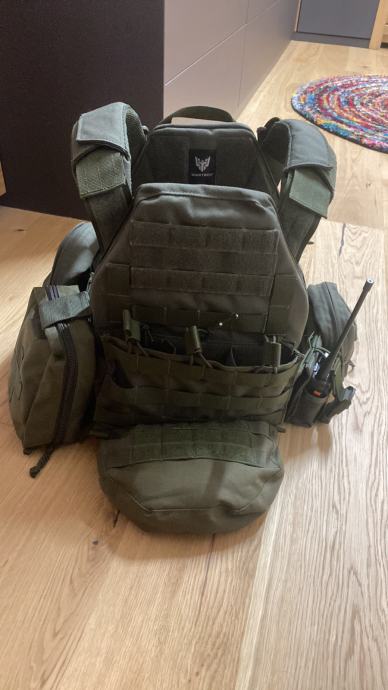 Wartech LBS TV-110 plate carrier / jopič / plattenträger
