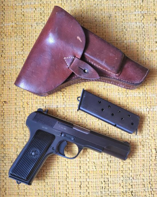 polavtomatska pištola Zastava M57 7,62 Tokarev