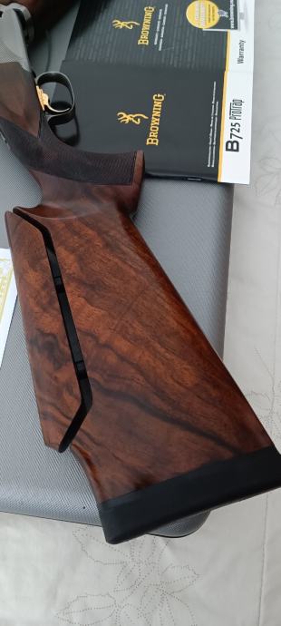 Trap puška, Browning B725 Pro Trap High Rib