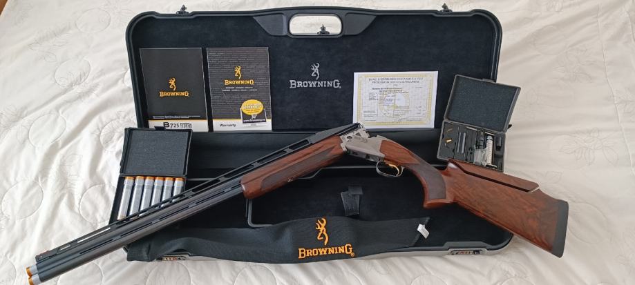 Trap puška, Browning B725 Pro Trap High Rib