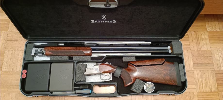 Trap puška, Browning B725 Pro Trap High Rib