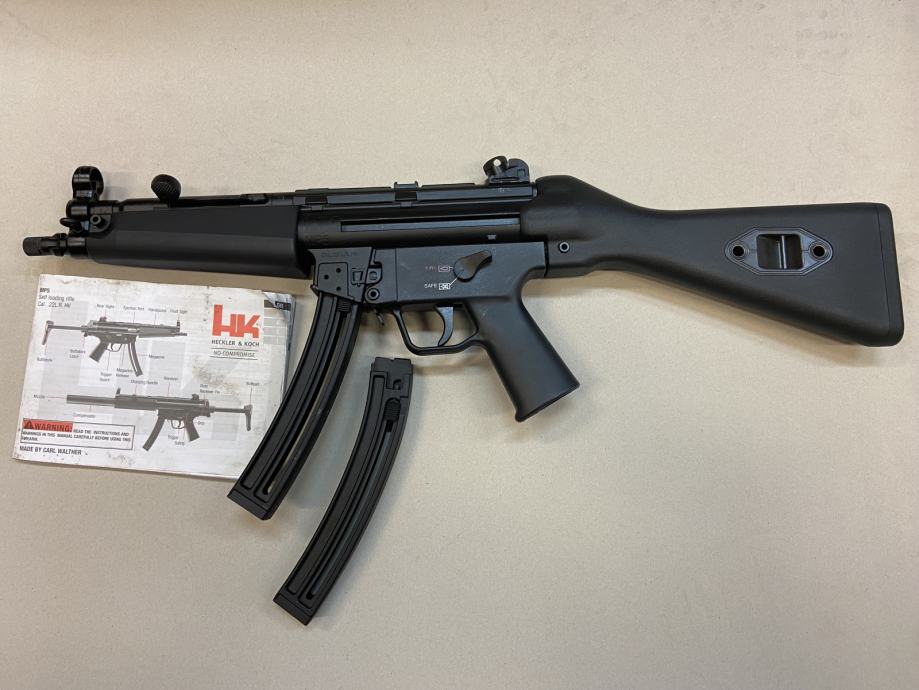 Polavtomatska puška Walther HKMP5 kal. 22lr