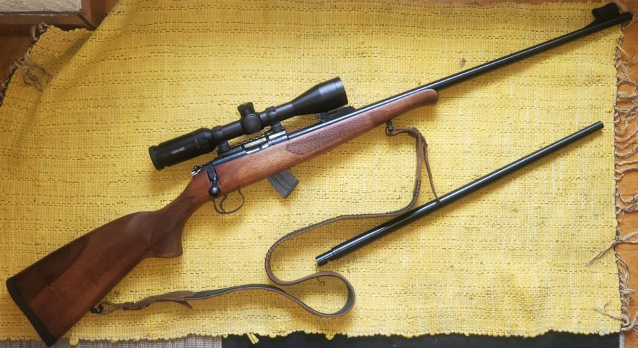 Repetirka ČZ 455 LUX II .22 LR z menjalno cevjo .17 HMR