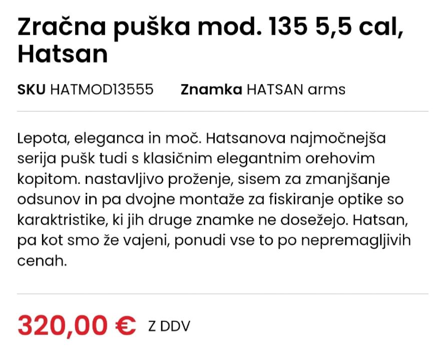 Hatsan 135 5.5