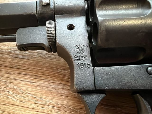 Revolver Castelli Brescia 1889, kaliber 10,4mm, letnik 1915