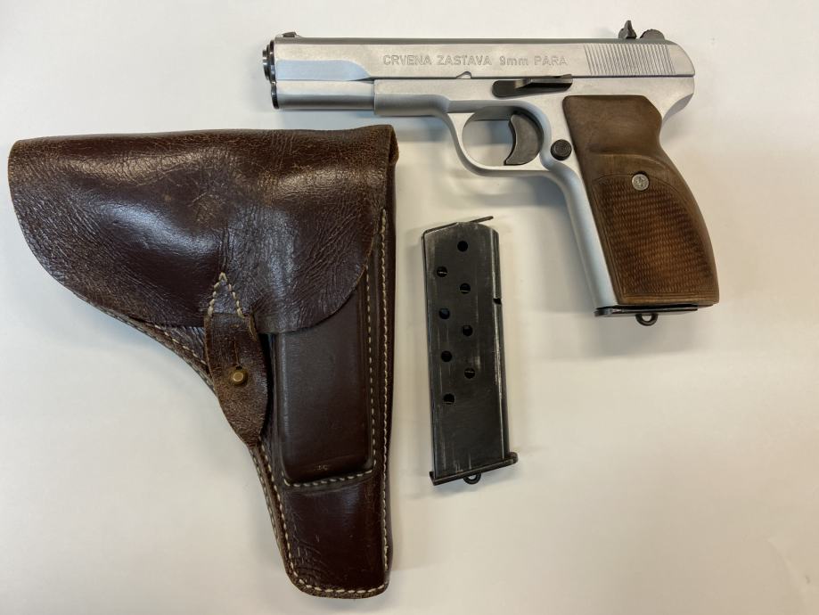POLAVTOMATSKA PIŠTOLA CRVENA ZASTAVA M57 KAL. 9X19