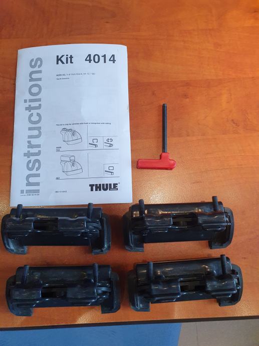 Kit Thule 4014 za Audi A3 hatchback od 2004 do 2012
