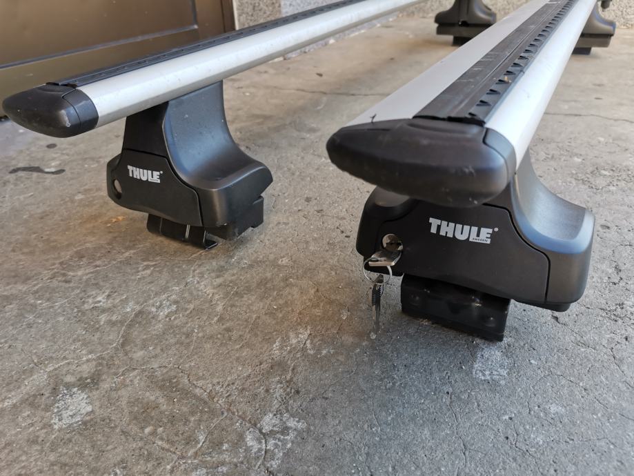 Strešni nosilci Thule 754 in prečke