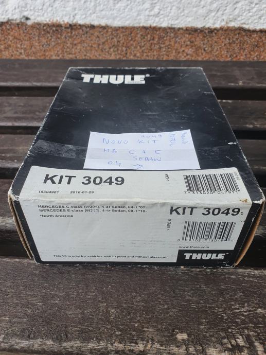 Thule 3049 kit za Mercedes limuzina C in E razred