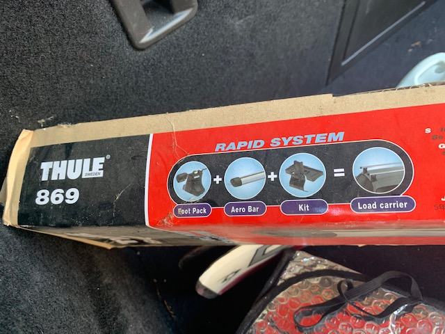 THULE 757 + THELE AEROBAR 869 - Novo zapakirano