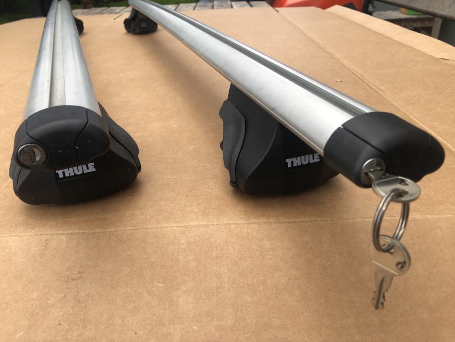 Thule Aero Bar 125 cm z nogo za vozila s strešnimi nosilci