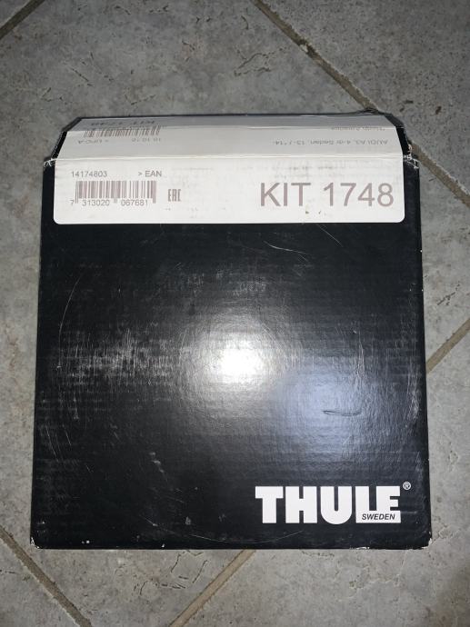 THULE AeroBar strešni nosilci + THULE Rapid System 754 + KIT 1748