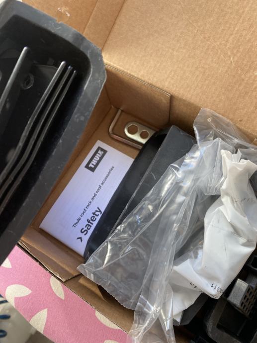 Thule MERCEDES CLA Strešni nastavki