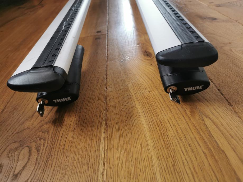 Thule precki (2) Bar Evo 118 + pritrdilni sistem Rapid System 775