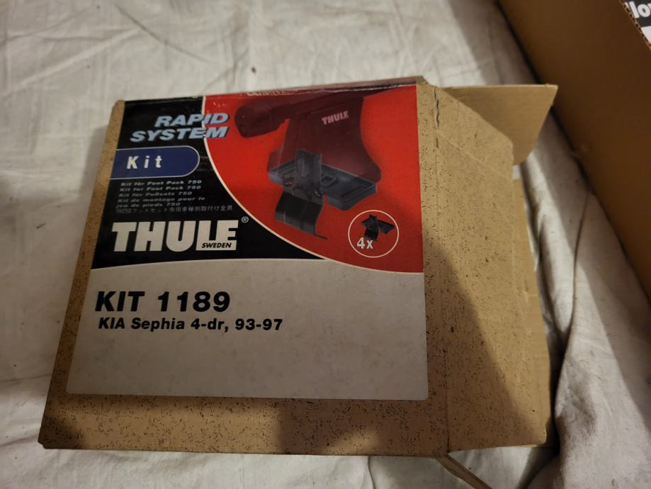 Thule Rapid System 750 in prečke 853-2341-07, 120 cm