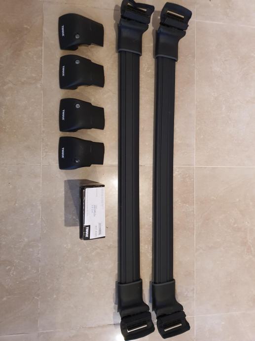 Thule strešni nosilec WingBar Edge 9591B + KIT 4001 za AUDI A6